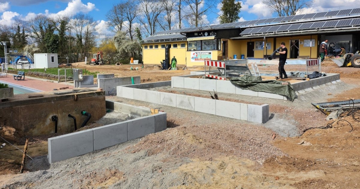 Rosenbad: Sanierungsstand und geplante Eröffnung | Eltville am Rhein